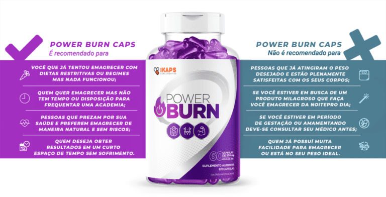 PowerBurn Caps Funciona? Emagrecer Rápido de Forma Saudável